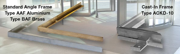 Recess Mounted Entry Mats & Frames