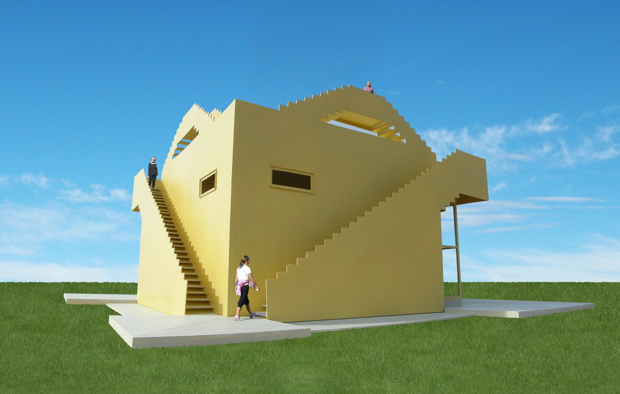 Stop and stair: Australian stair regulations in contemporary designs