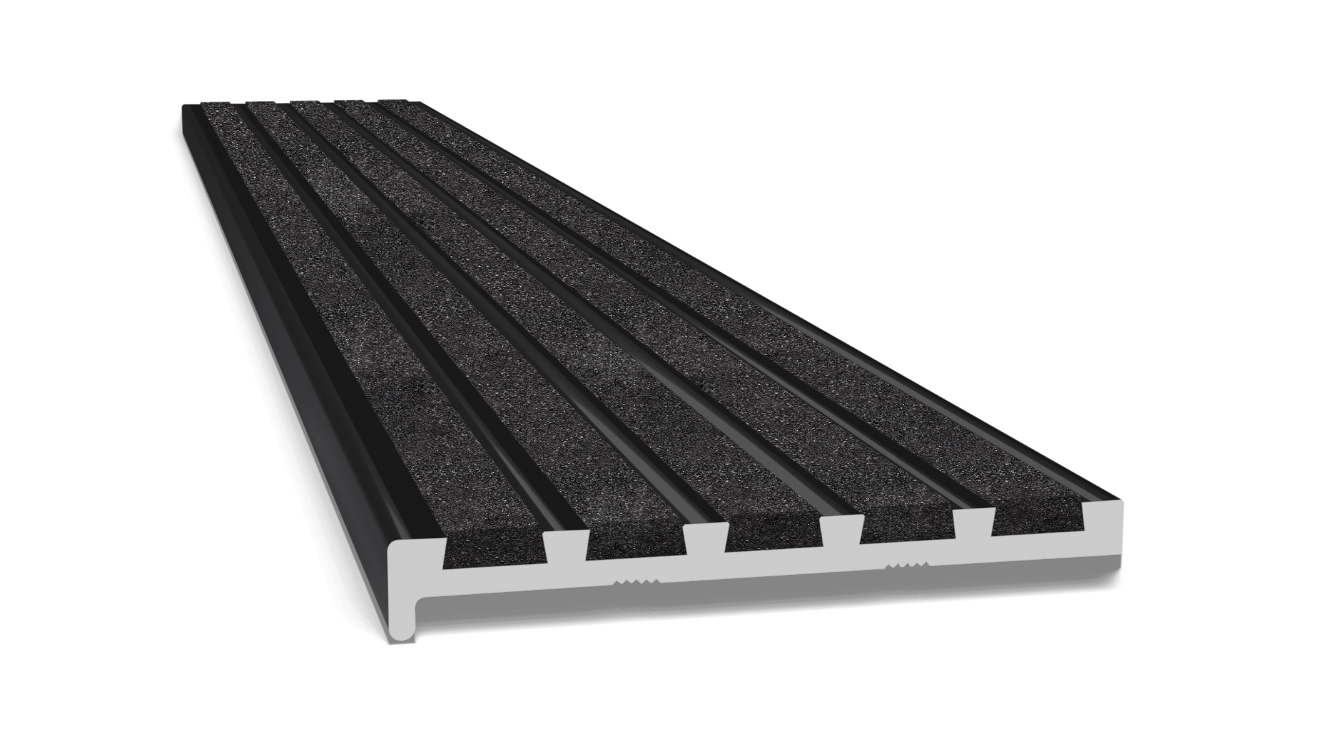 AB-775S Recessed Super Visual Abrasive Stair Tread Nosing