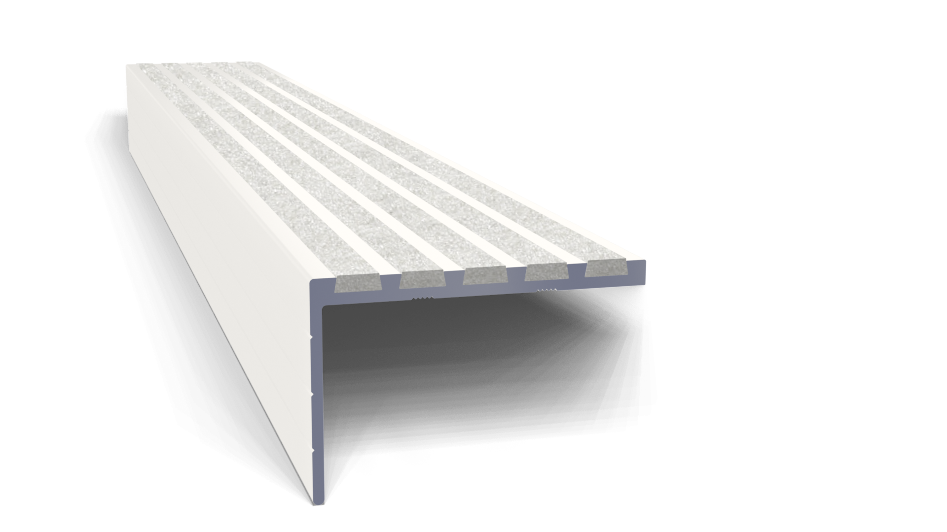 AW-735S Recessed Super Visual Abrasive Stair Tread Nosing