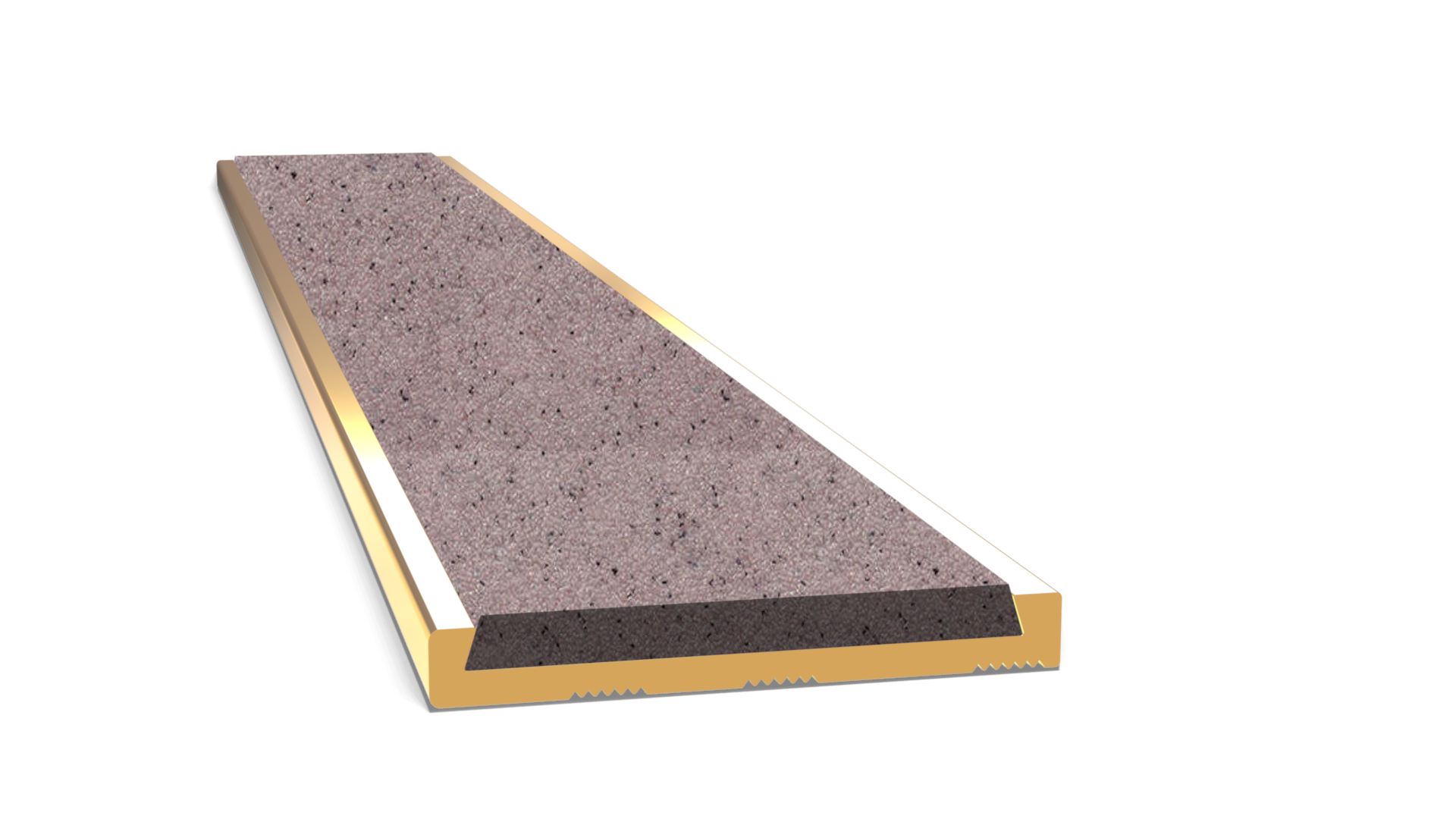 BFA491S Solid Brass Safety Insert Tread