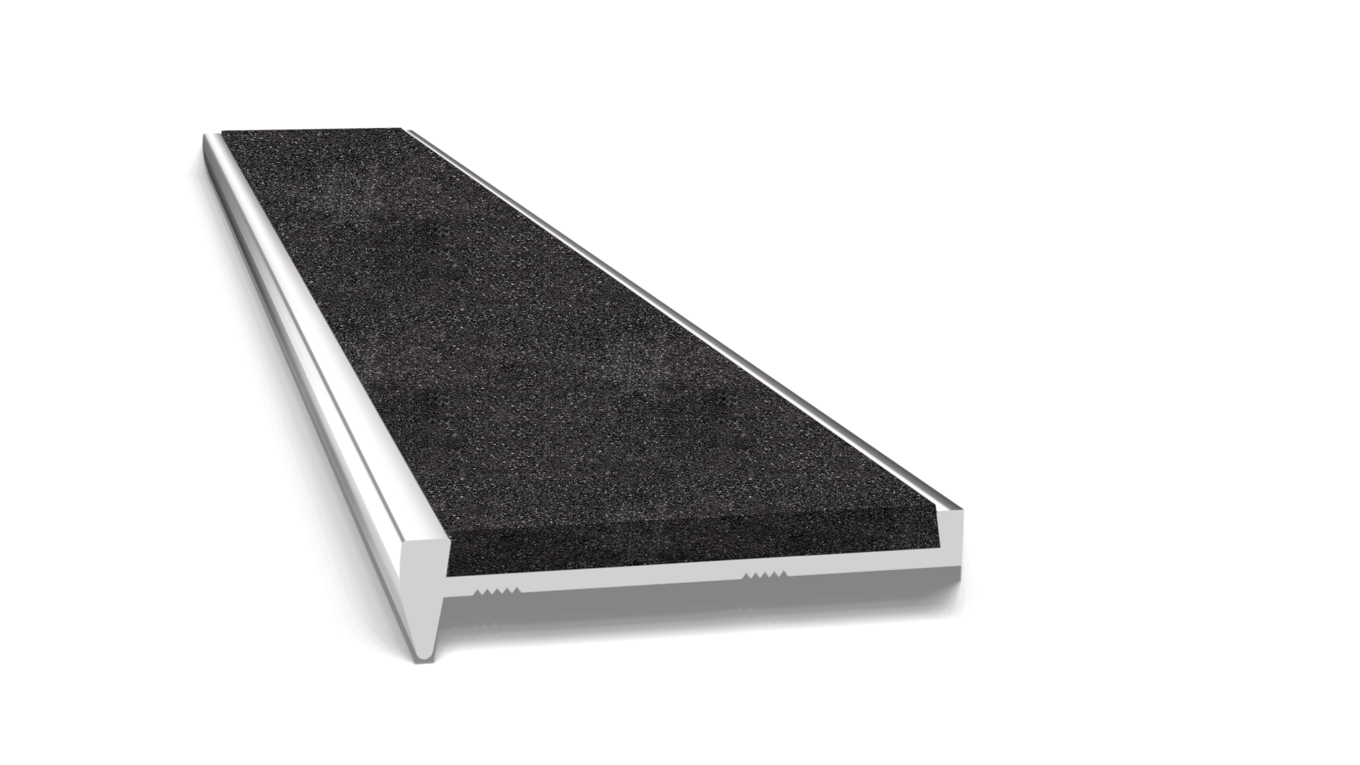 FA501S Recessed Abrasive Stair Tread Nosing