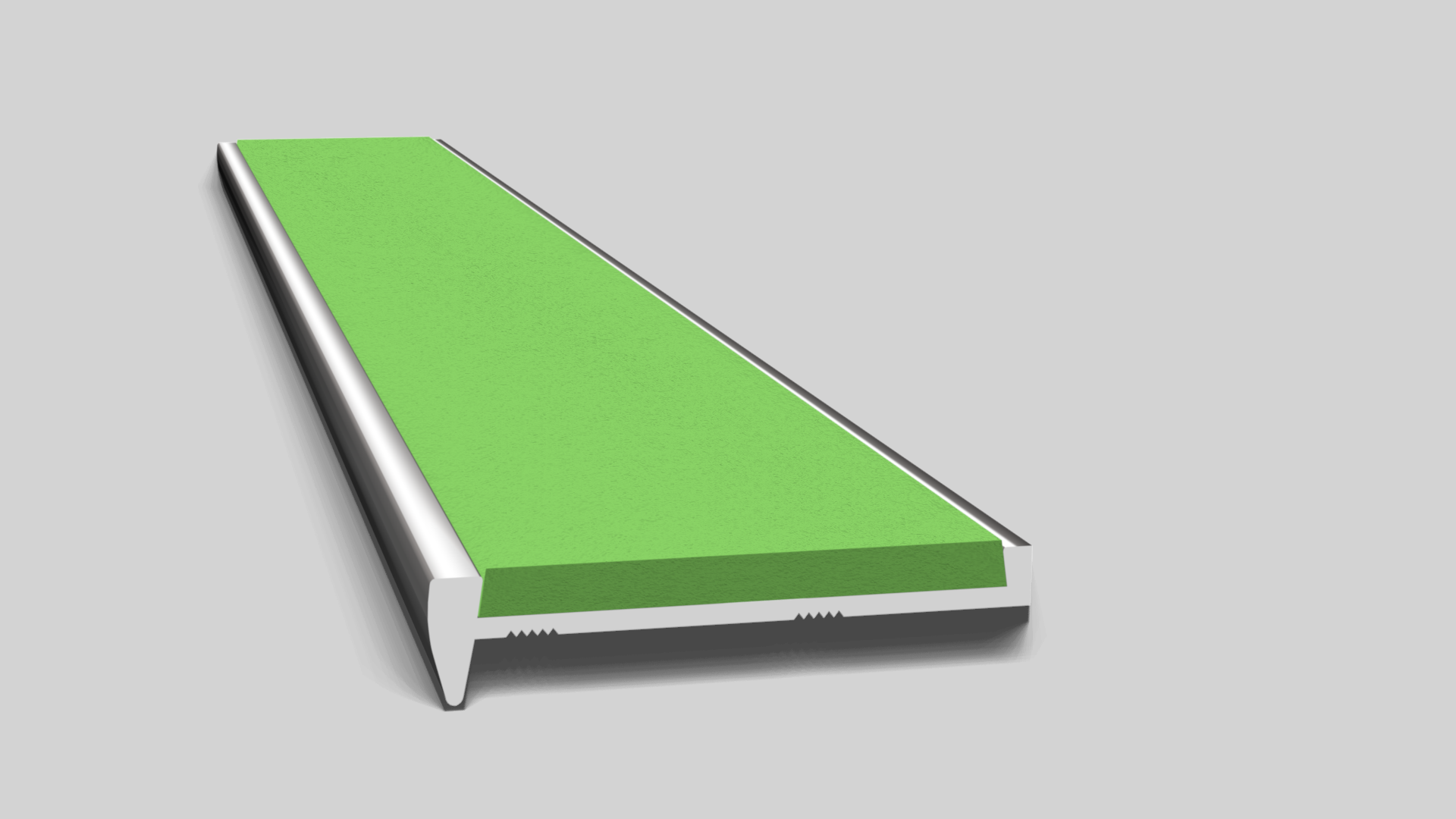 FA501S Recessed Abrasive Stair Tread Nosing