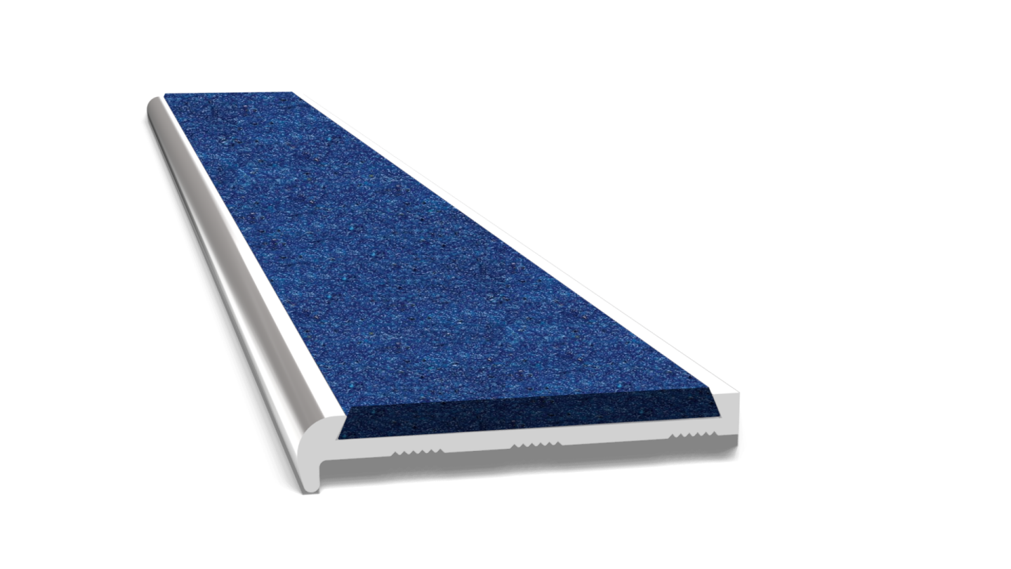 FA601S Recessed Abrasive Stair Tread Nosing