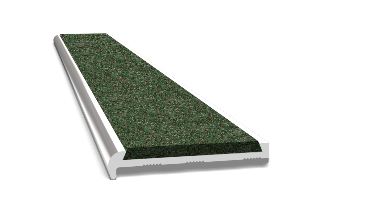 FA601S Recessed Abrasive Stair Tread Nosing