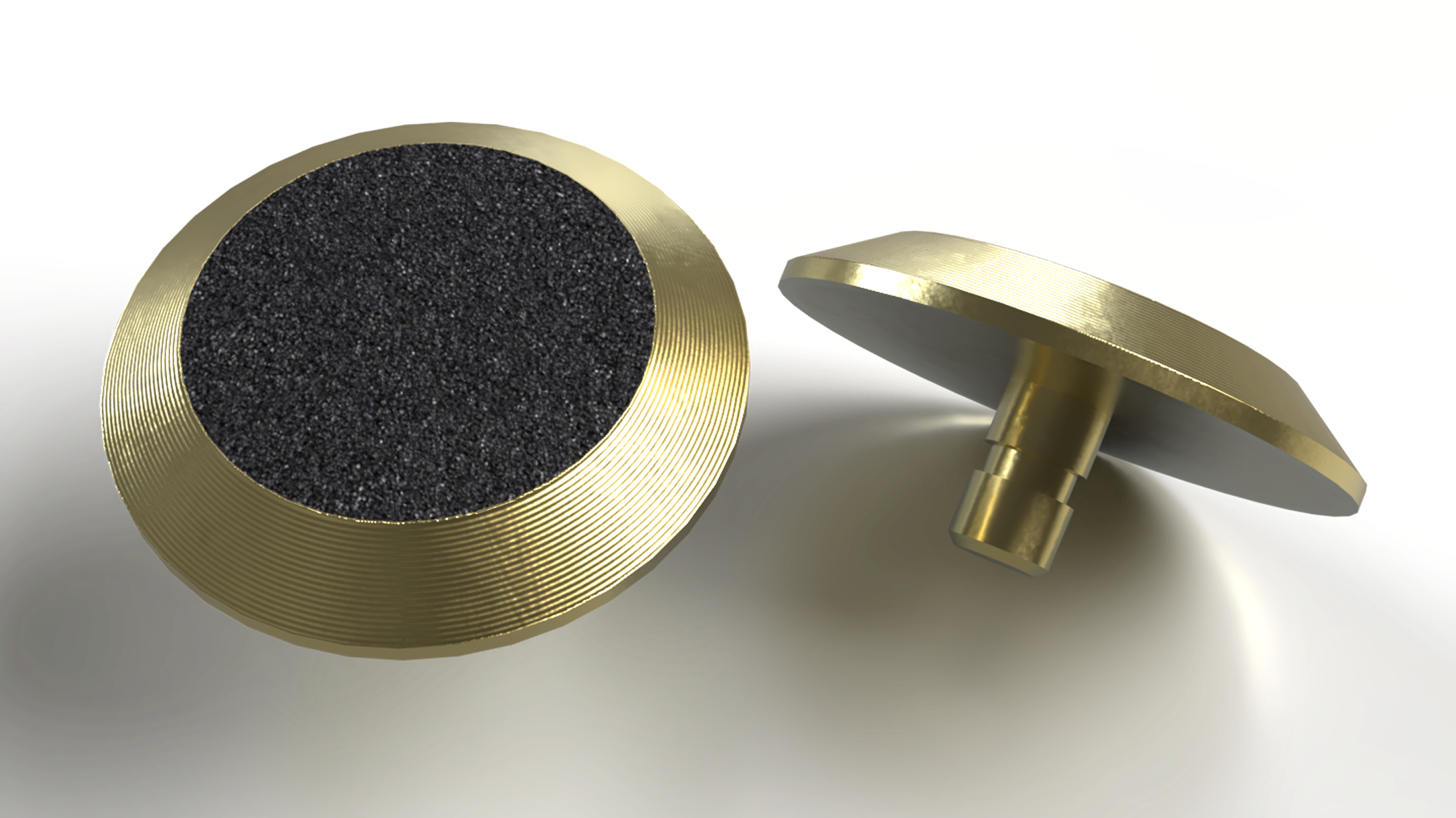 LTAB Abrasive Top Solid Brass